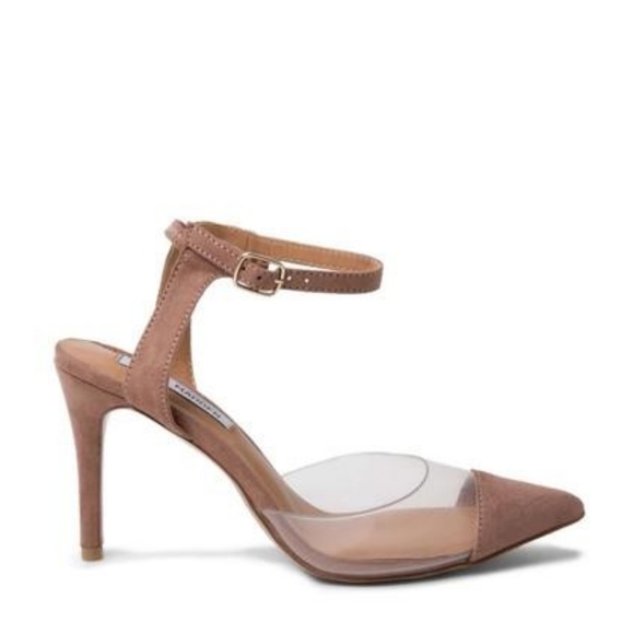 Steve Madden | Shoes | Steve Madden Damsel Heels In Tan Size 65 Nwob ...